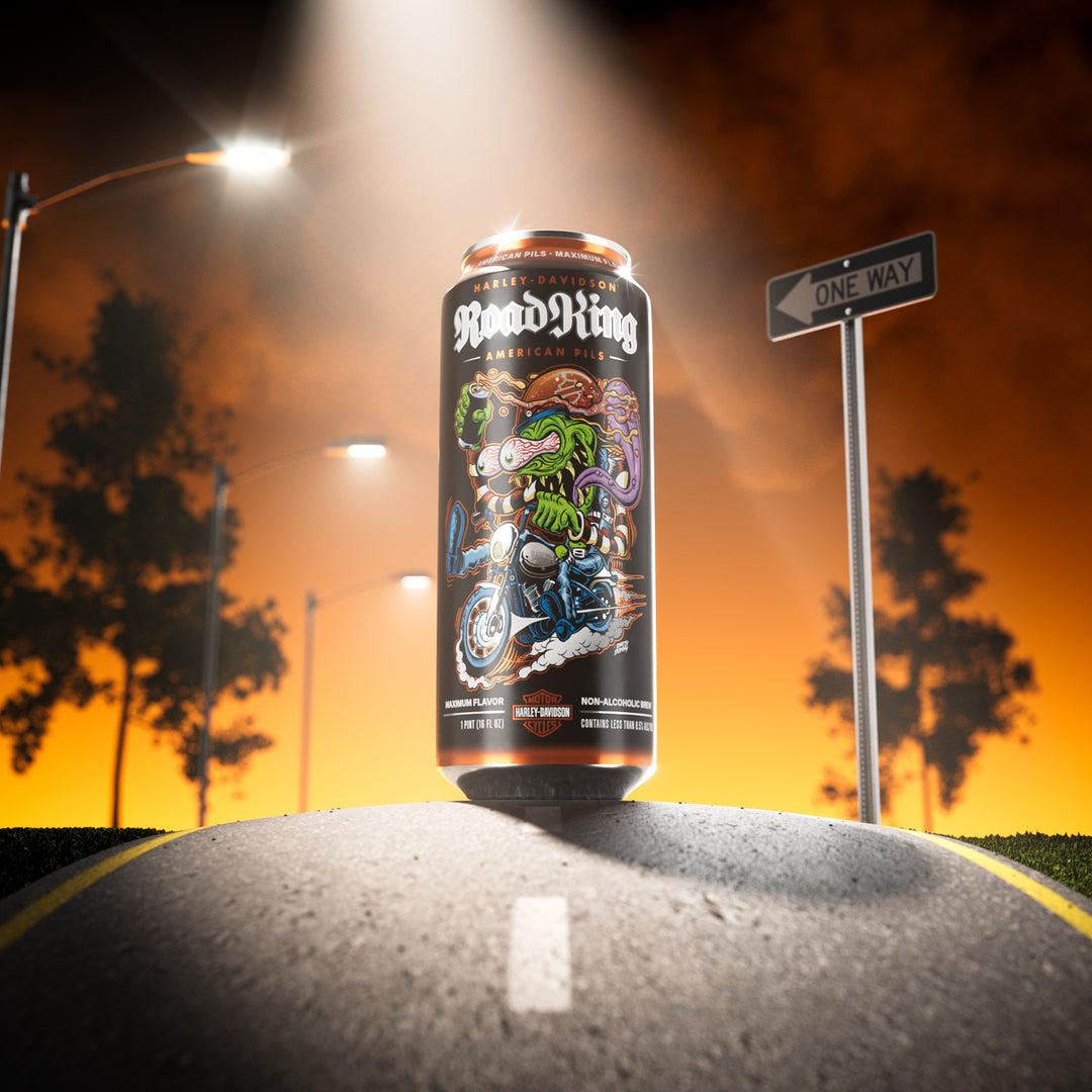 Non-Alcoholic Brew | American Pilsner | Road King – drinkroadking