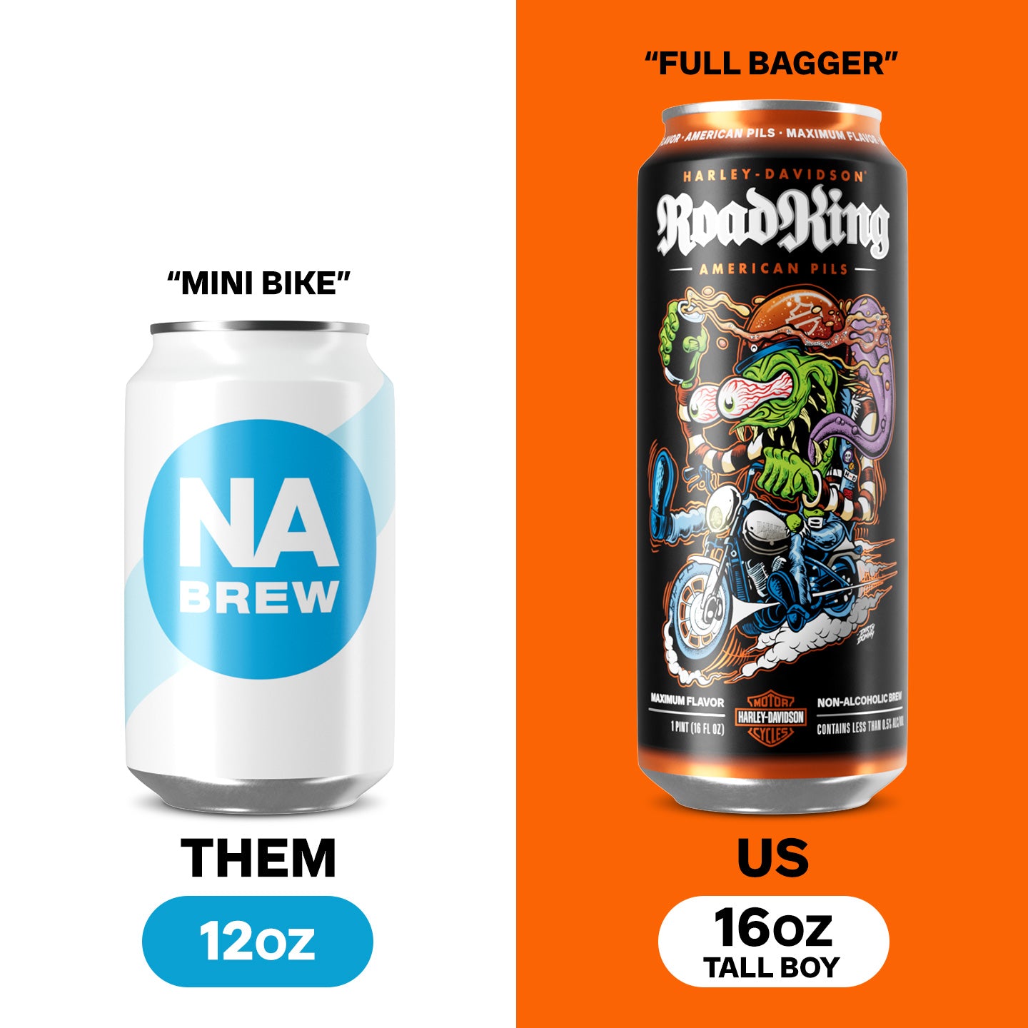 Non-Alcoholic Brew | American Pilsner | Road King – drinkroadking